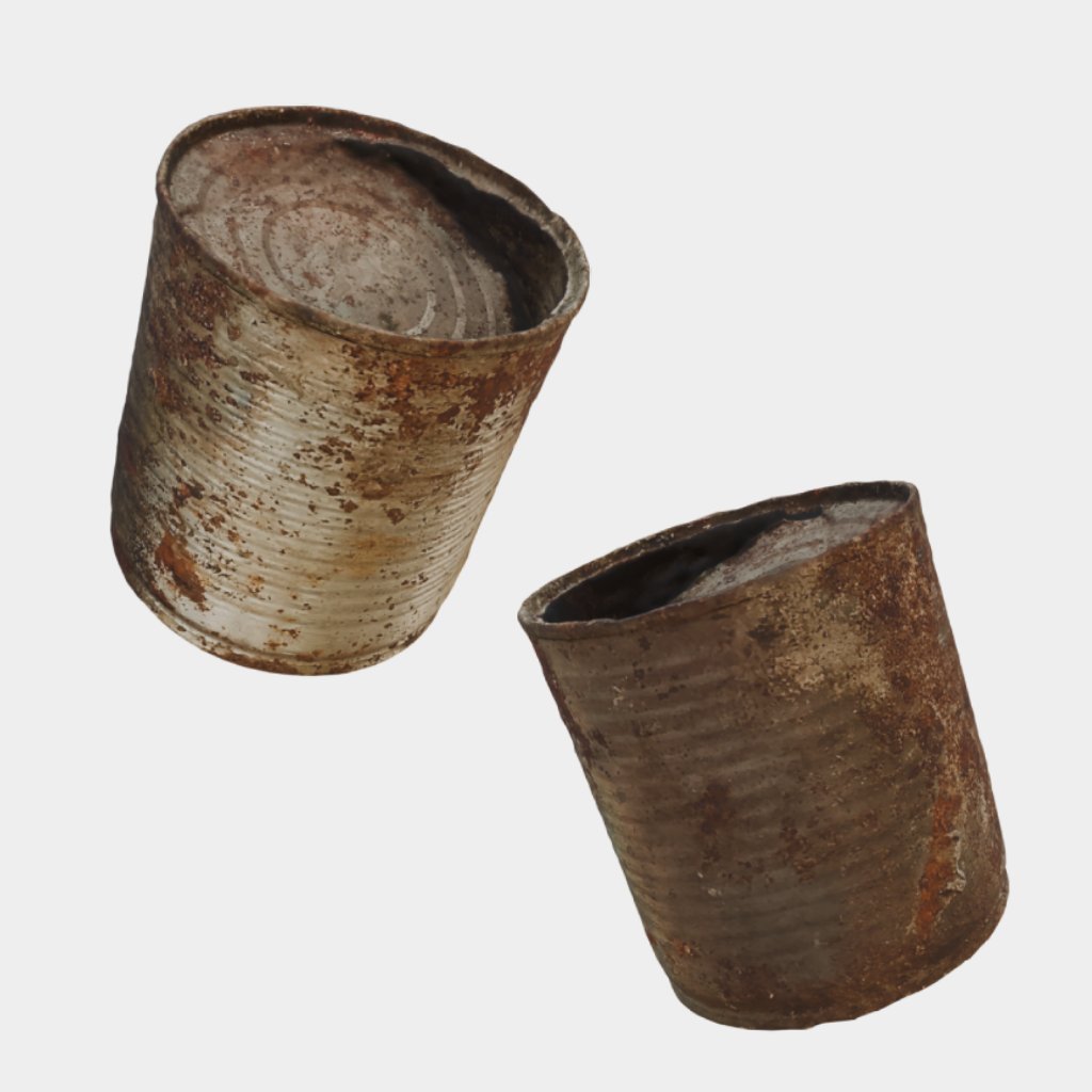 Rusty Can | FREE Miscellaneous models | BlenderKit