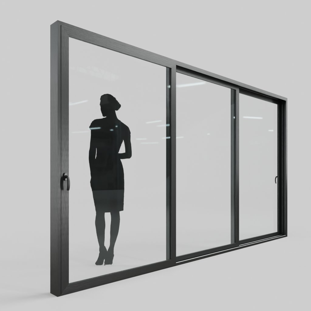 PVC sliding Door | FREE Doors models | BlenderKit