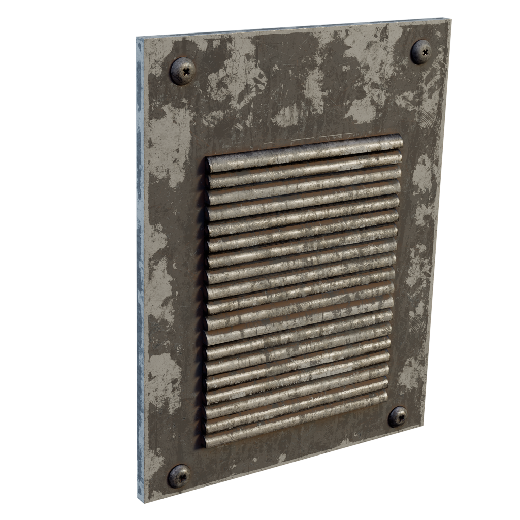 Air Vent | Facades models | BlenderKit