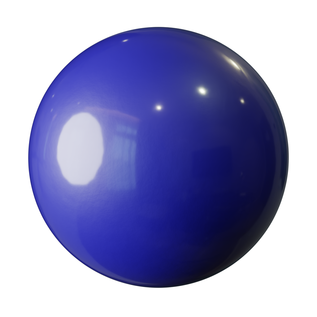 Smooth Blue Ceramic | FREE ceramic materials | BlenderKit