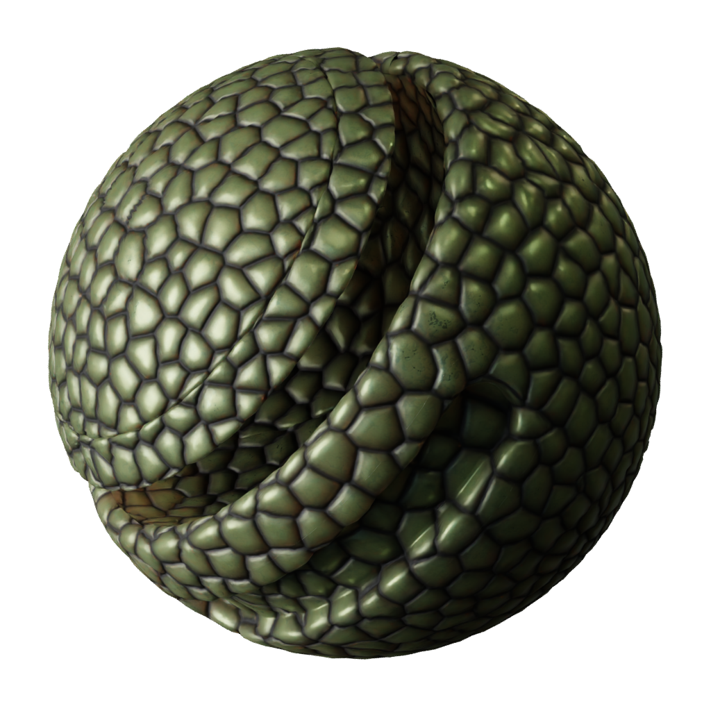 Lizard Skin Scales 1 | FREE metal materials | BlenderKit
