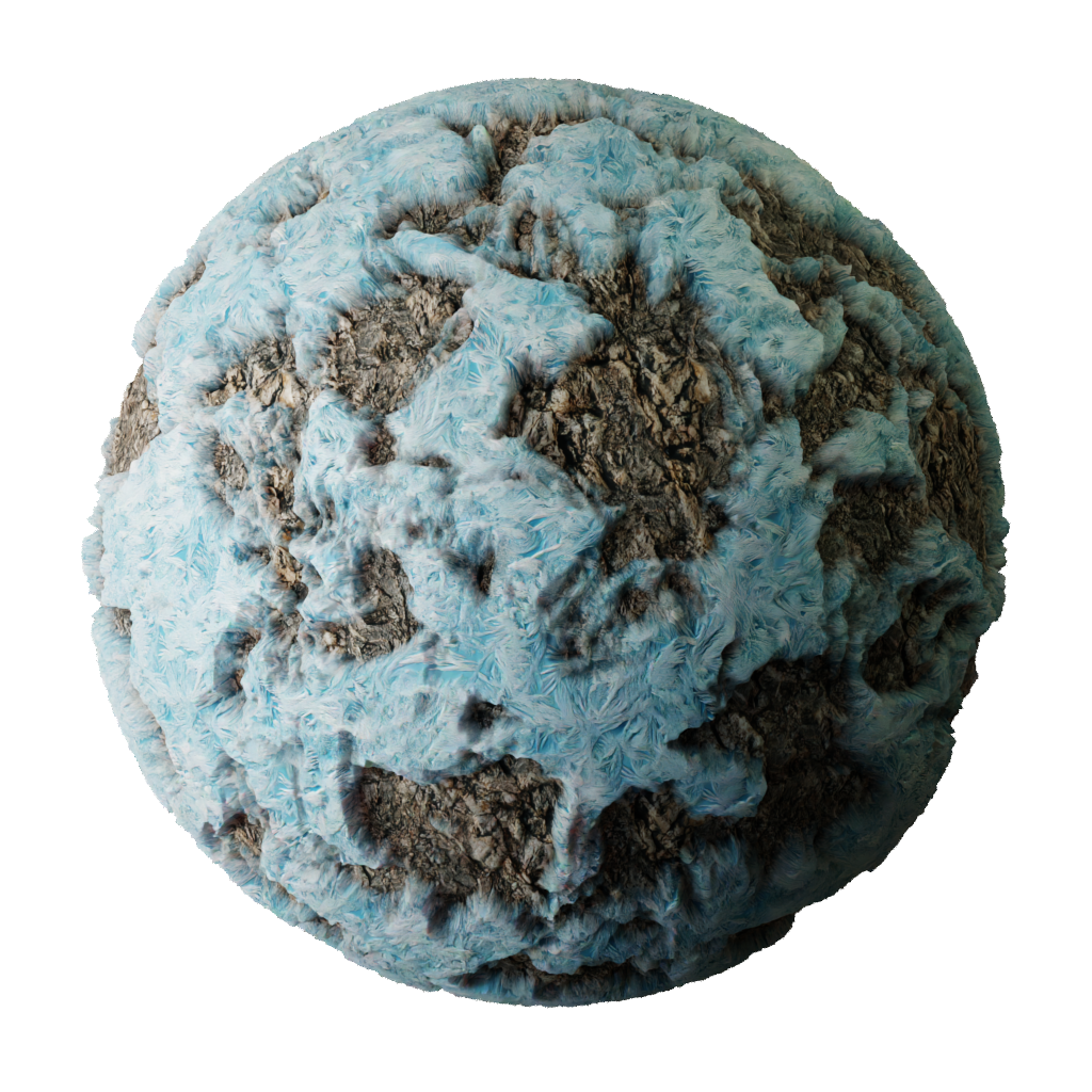 Ice Rock | FREE ice materials | BlenderKit