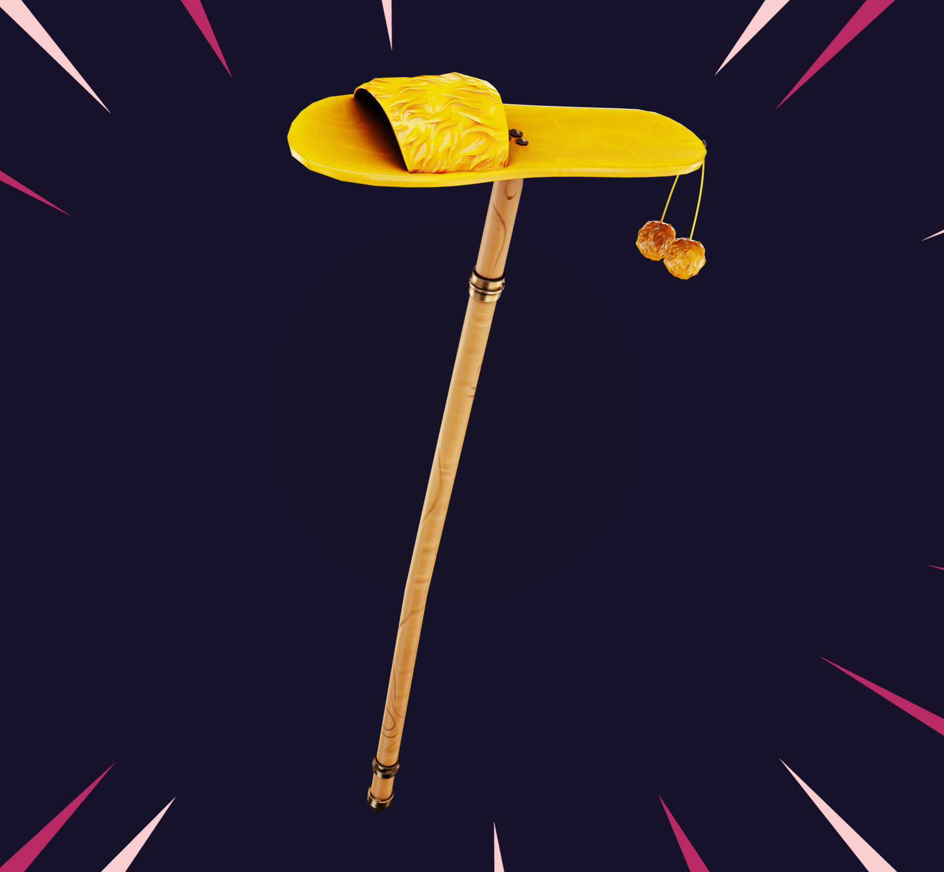 Stylized pickaxe | 3D Modern models | BlenderKit