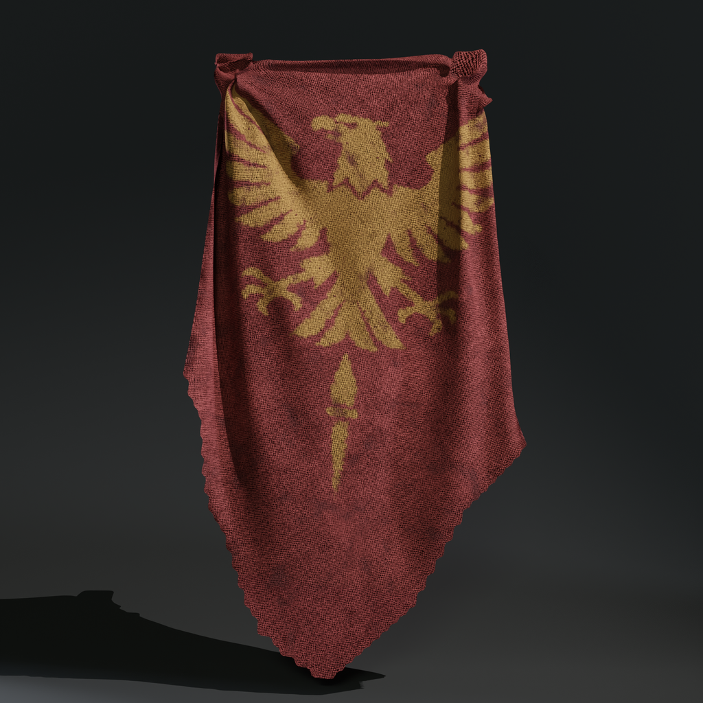 Medieval Banner | FREE Exterior Elements models | BlenderKit
