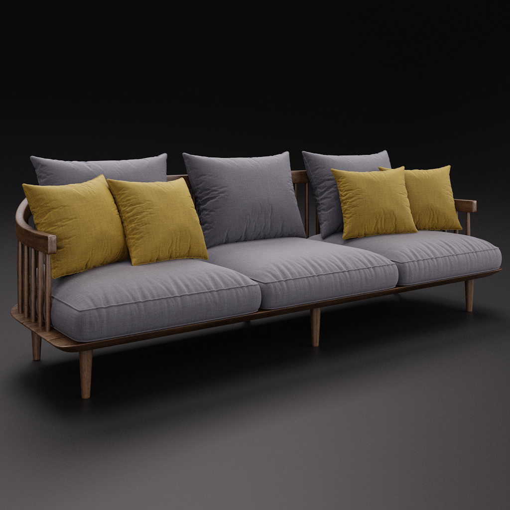 Sofa Fly SC12 | 3D Sofa models | BlenderKit