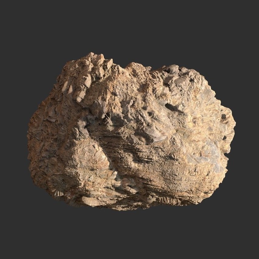 Sharp jagged rock | FREE Terrains models | BlenderKit