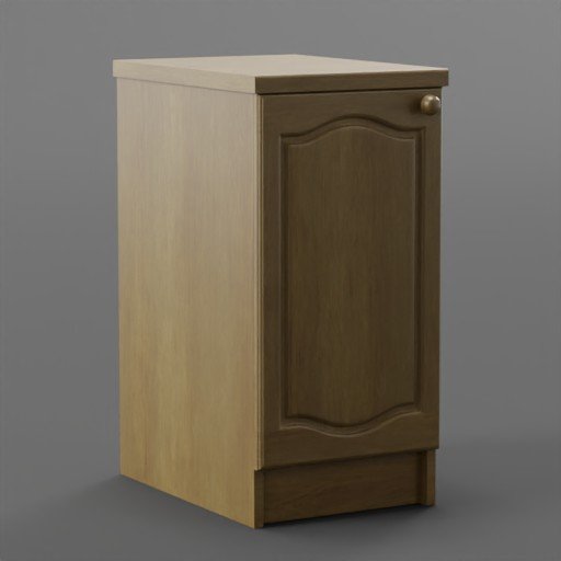 Cupboard var.1 | FREE Kitchen Storage Spaces models | BlenderKit