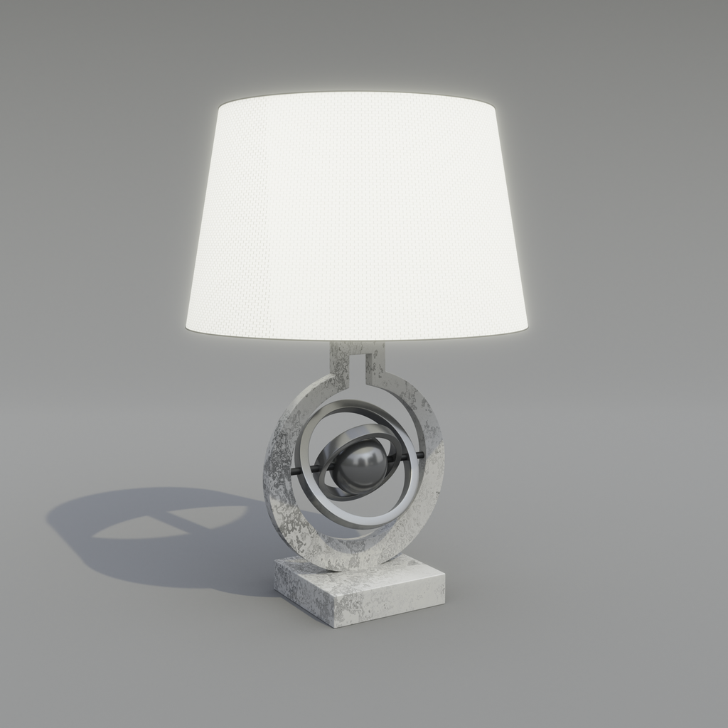Astronomic table lamp | FREE 3D Table Lamp models | BlenderKit