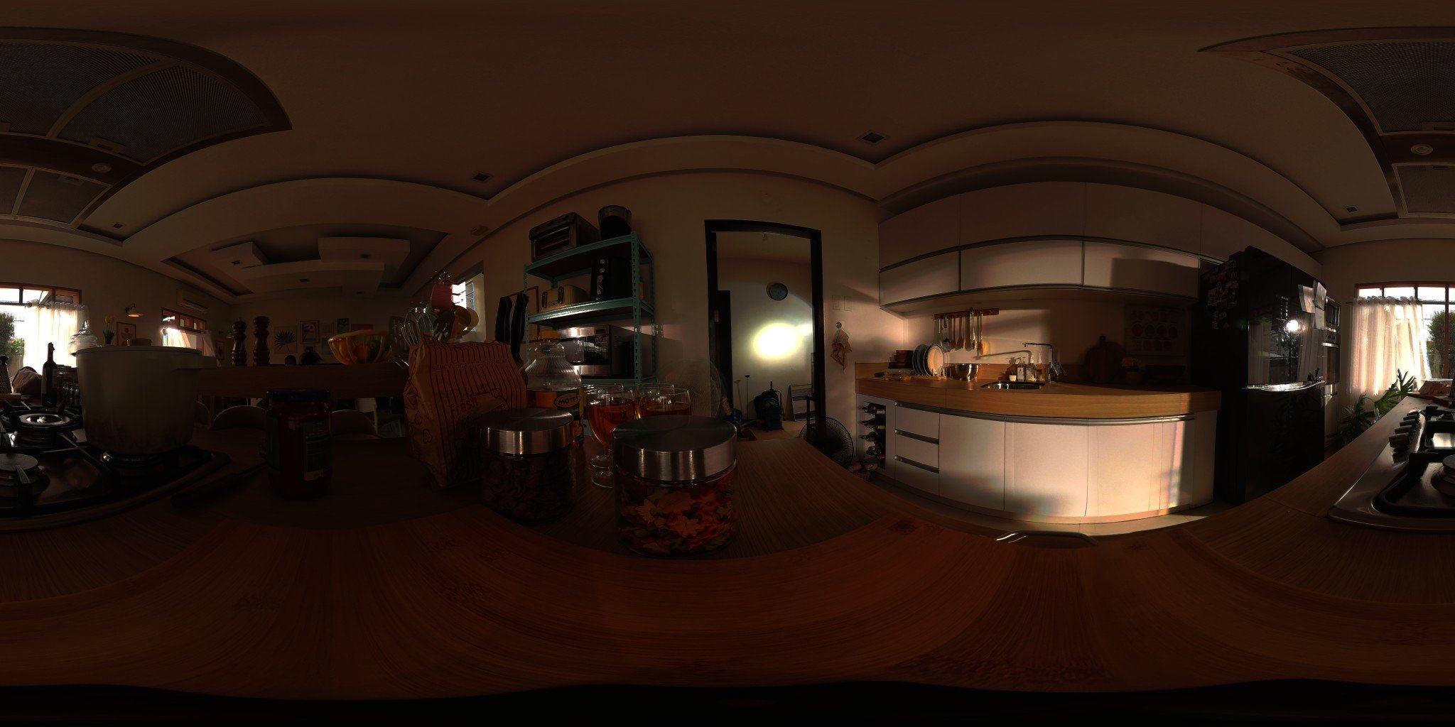 Kitchen Countertop 03 | Residential HDRis | BlenderKit