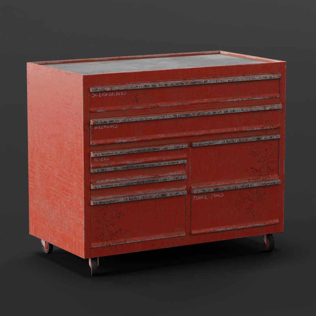 Tools drawer | Power & Hand Tools models | BlenderKit