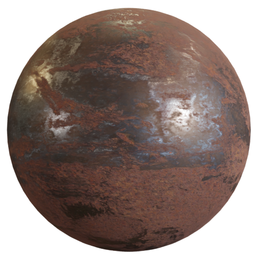 Rusted Iron Metal | FREE metal materials | BlenderKit