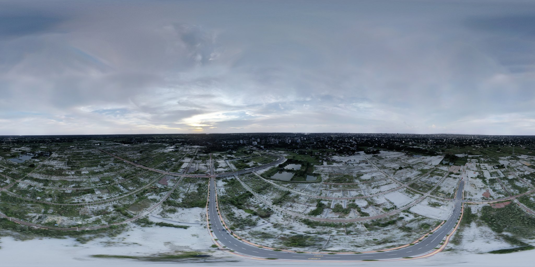 Urban Sunset Panorama HDRI | Urban Elements HDRis | BlenderKit