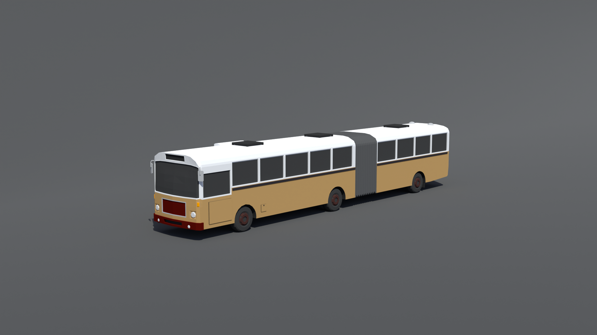 Low Poly Bus | Buses 3D Models models | BlenderKit