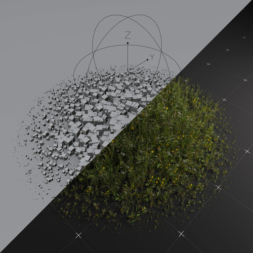 Proximity Grass Scatter | FREE Nature scenes | BlenderKit