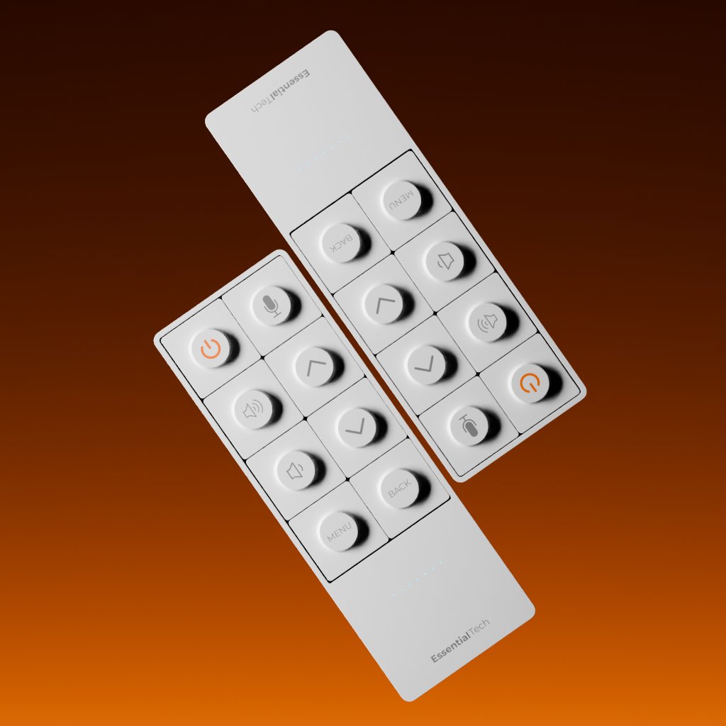 Remote | FREE Electronic Devices models | BlenderKit