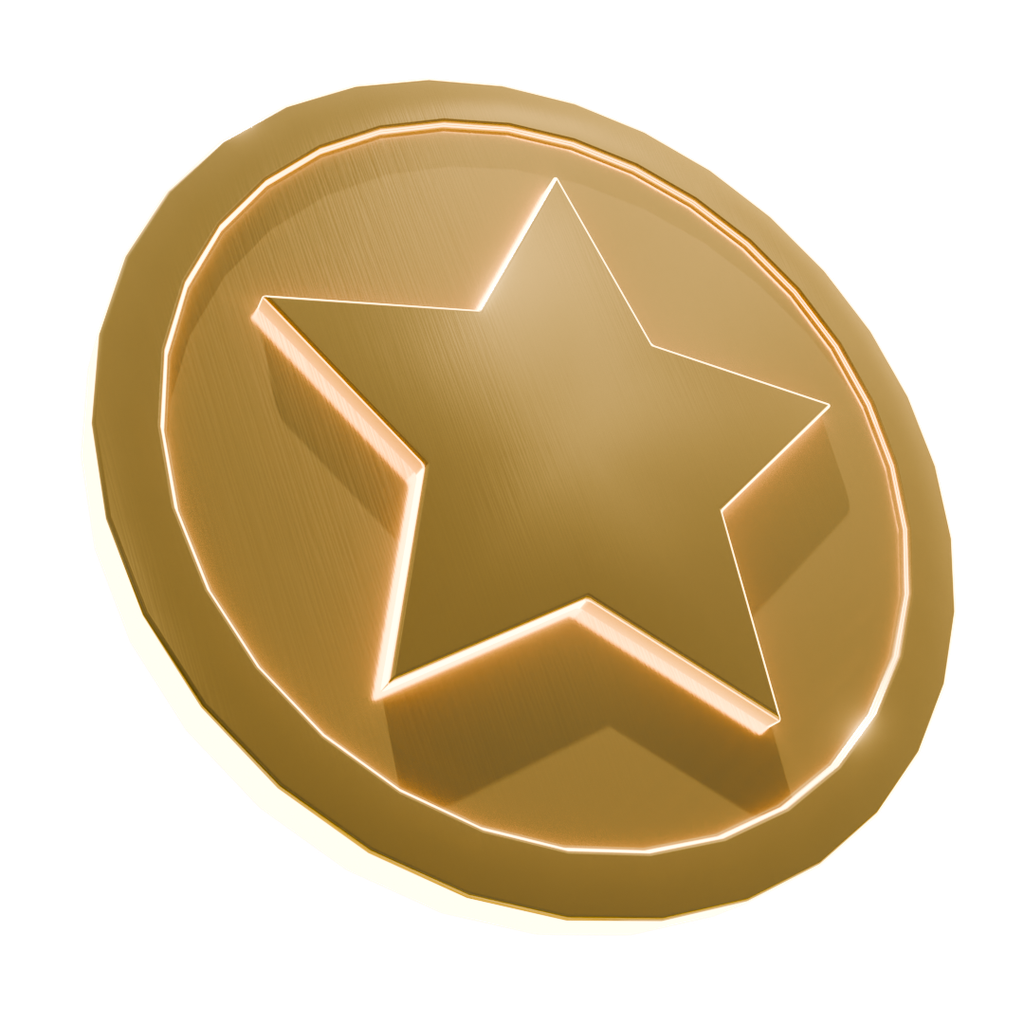 Game Gold Coin | FREE Money models | BlenderKit