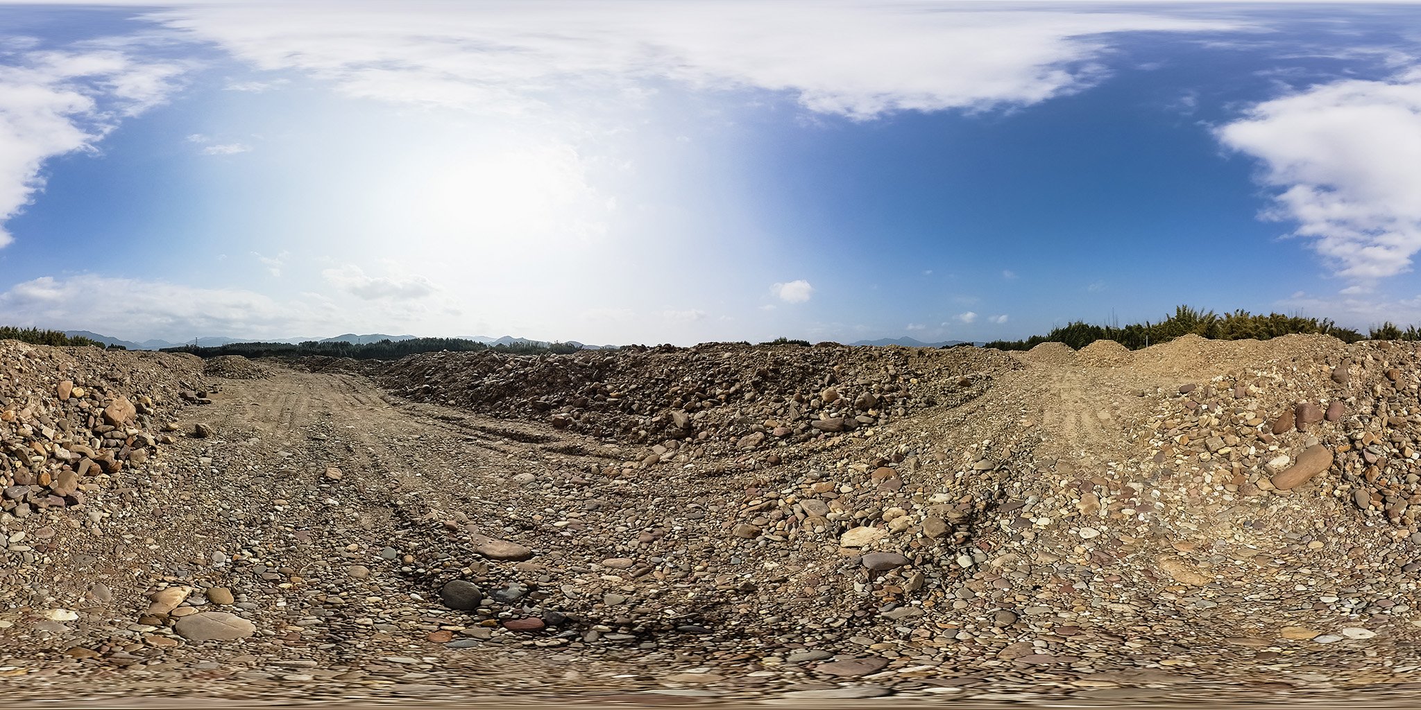 A small stone pavement | FREE Nature HDRis | BlenderKit