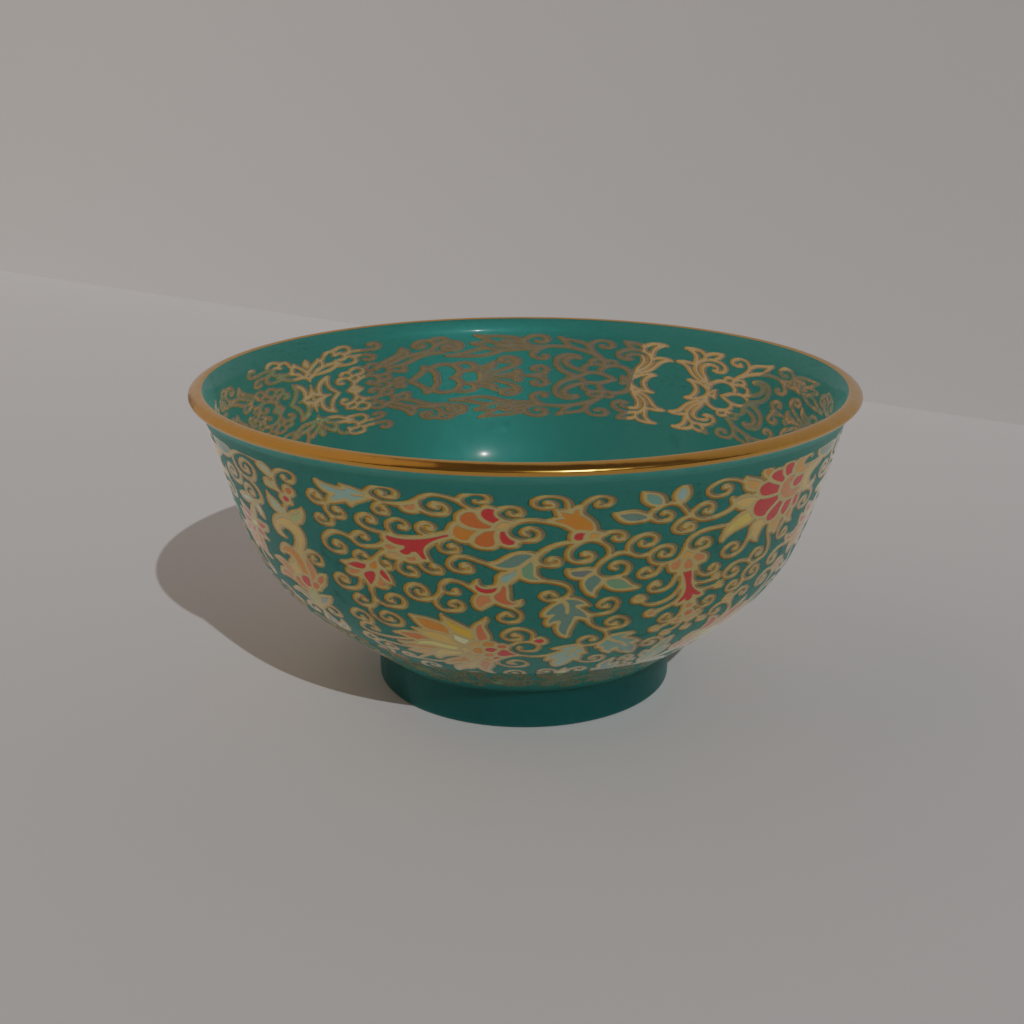 Bowl made of enamel material | FREE Kitchen Storage Spaces models ...