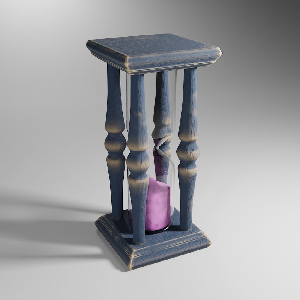 Hourglass | FREE Clocks models | BlenderKit