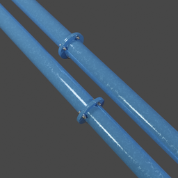 Flanged pipe | FREE Industrial parts models | BlenderKit