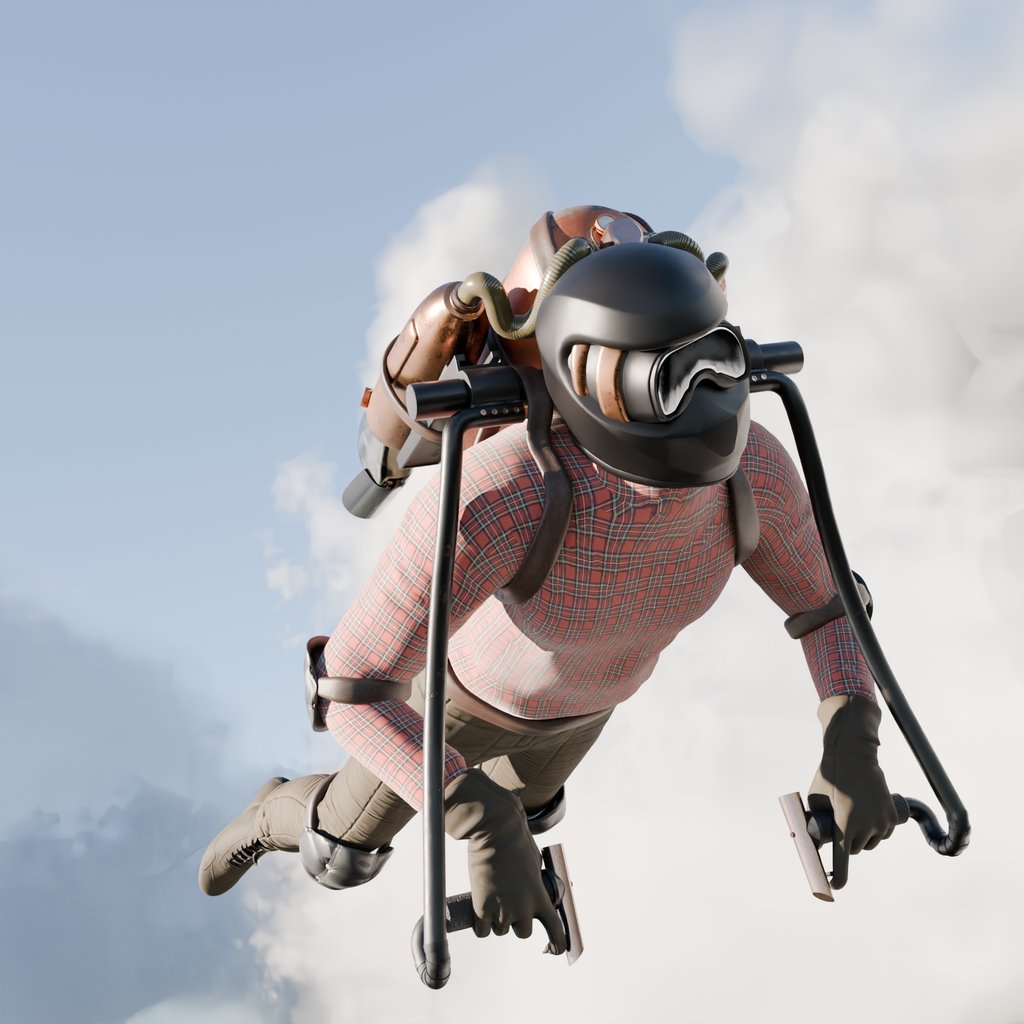Marine Armor | FREE Sci-Fi Characters models | BlenderKit