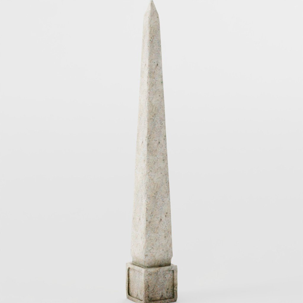 Obelisk Pillar | Historic Buildings models | BlenderKit