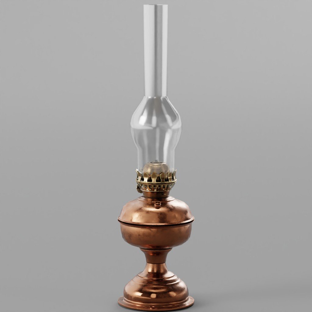 Old Petrol Light | Table Lamps models | BlenderKit