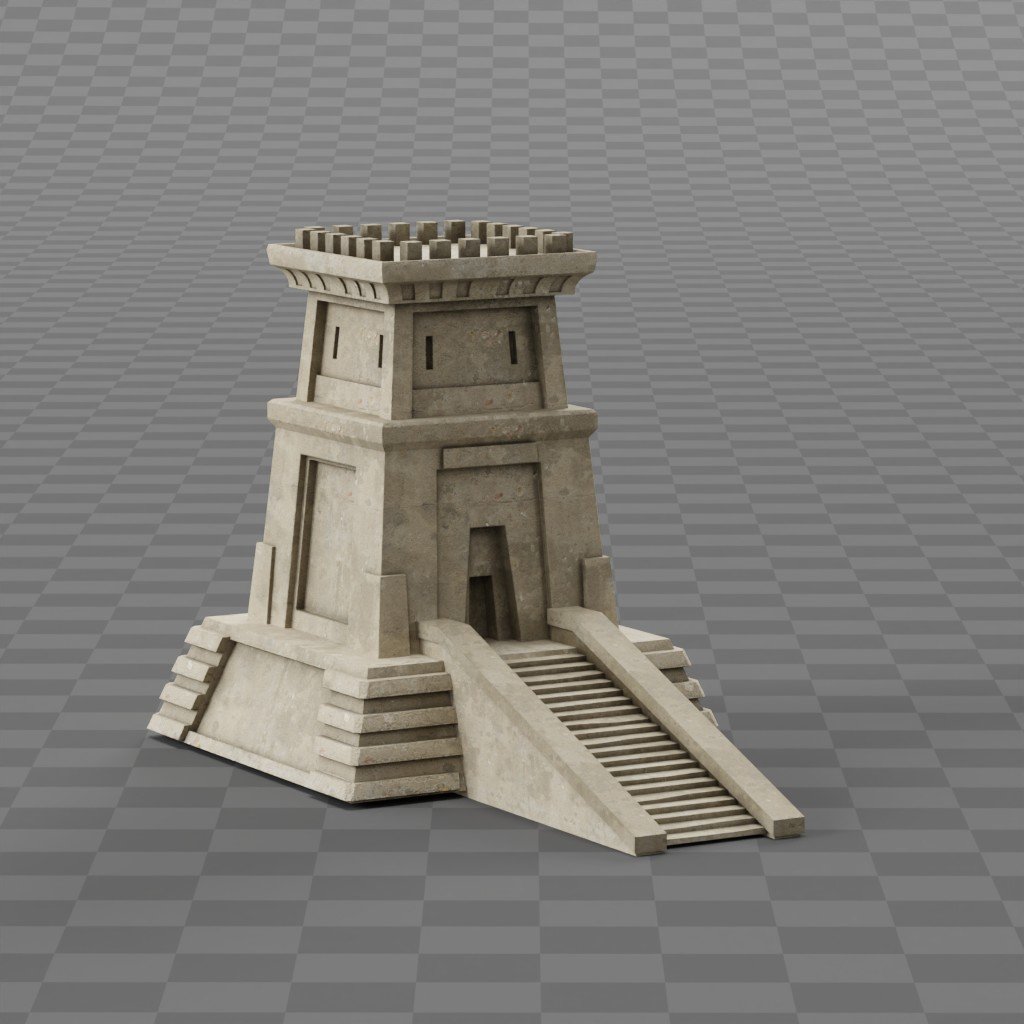 Fantasy Building | Architectural Structures models | BlenderKit