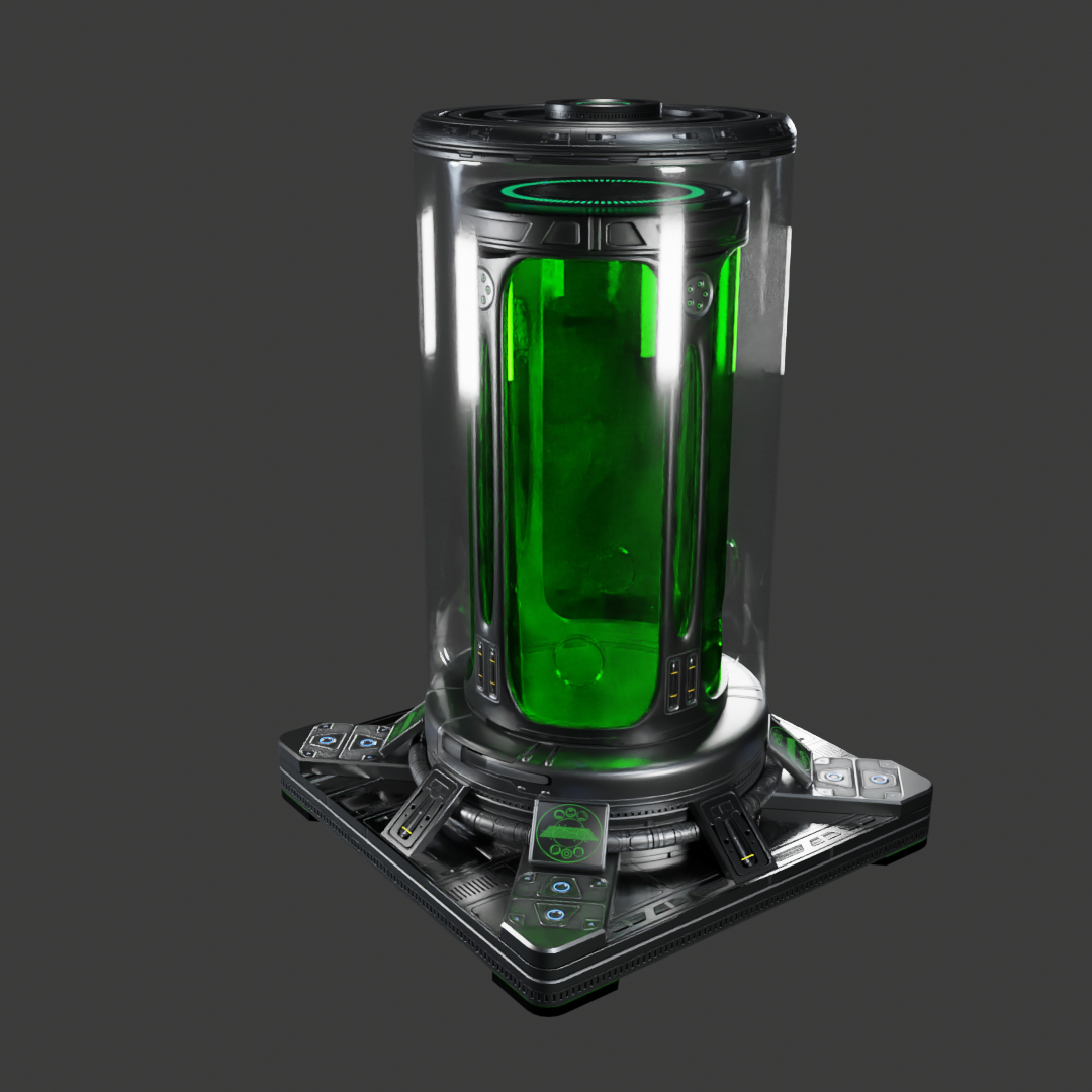 AlienIncubator | Lab Equipment models | BlenderKit