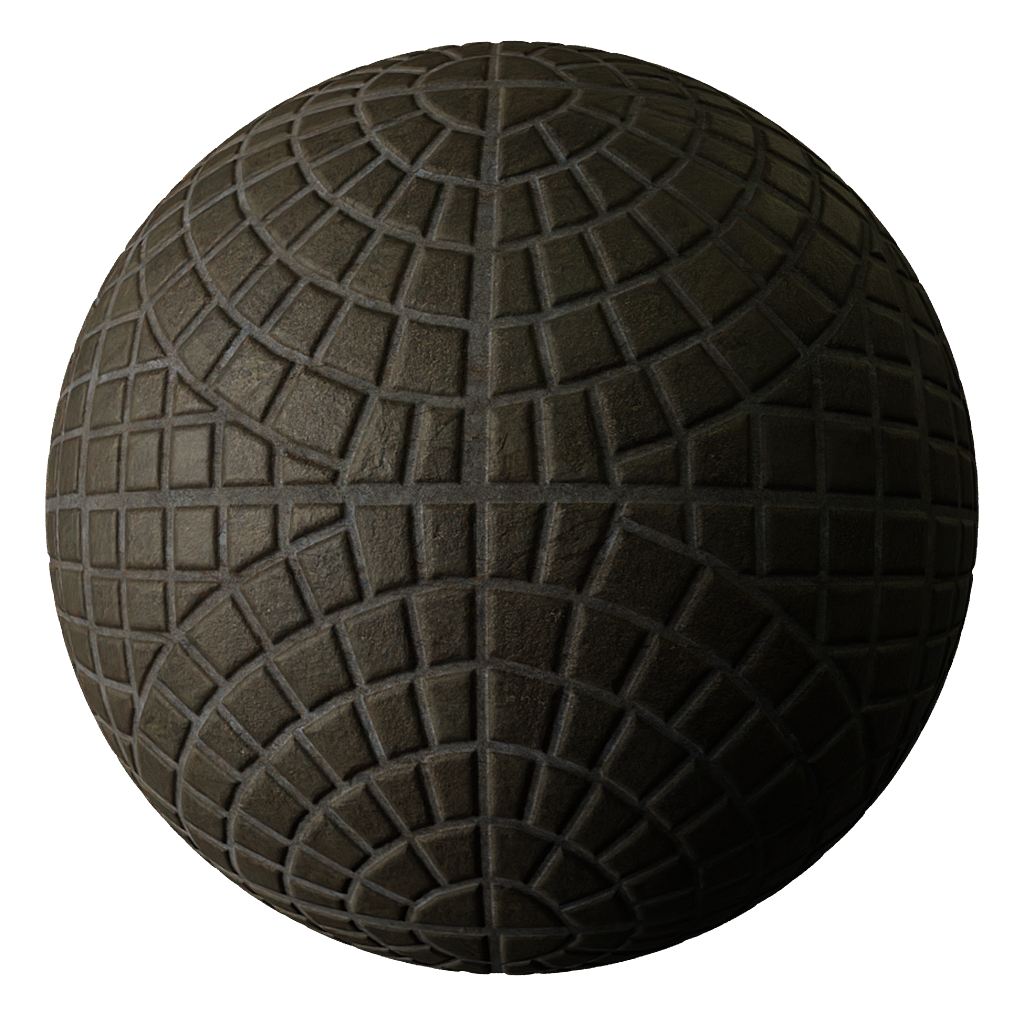 Circular Paving Indian Sandstone | FREE paving materials | BlenderKit