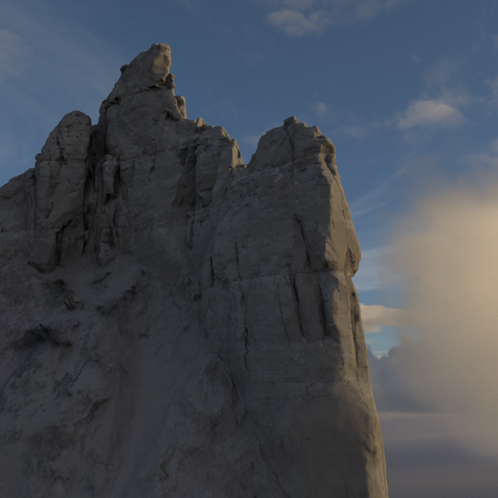 Hoodoo Rock Formation Photoscan 3 | Terrains models | BlenderKit