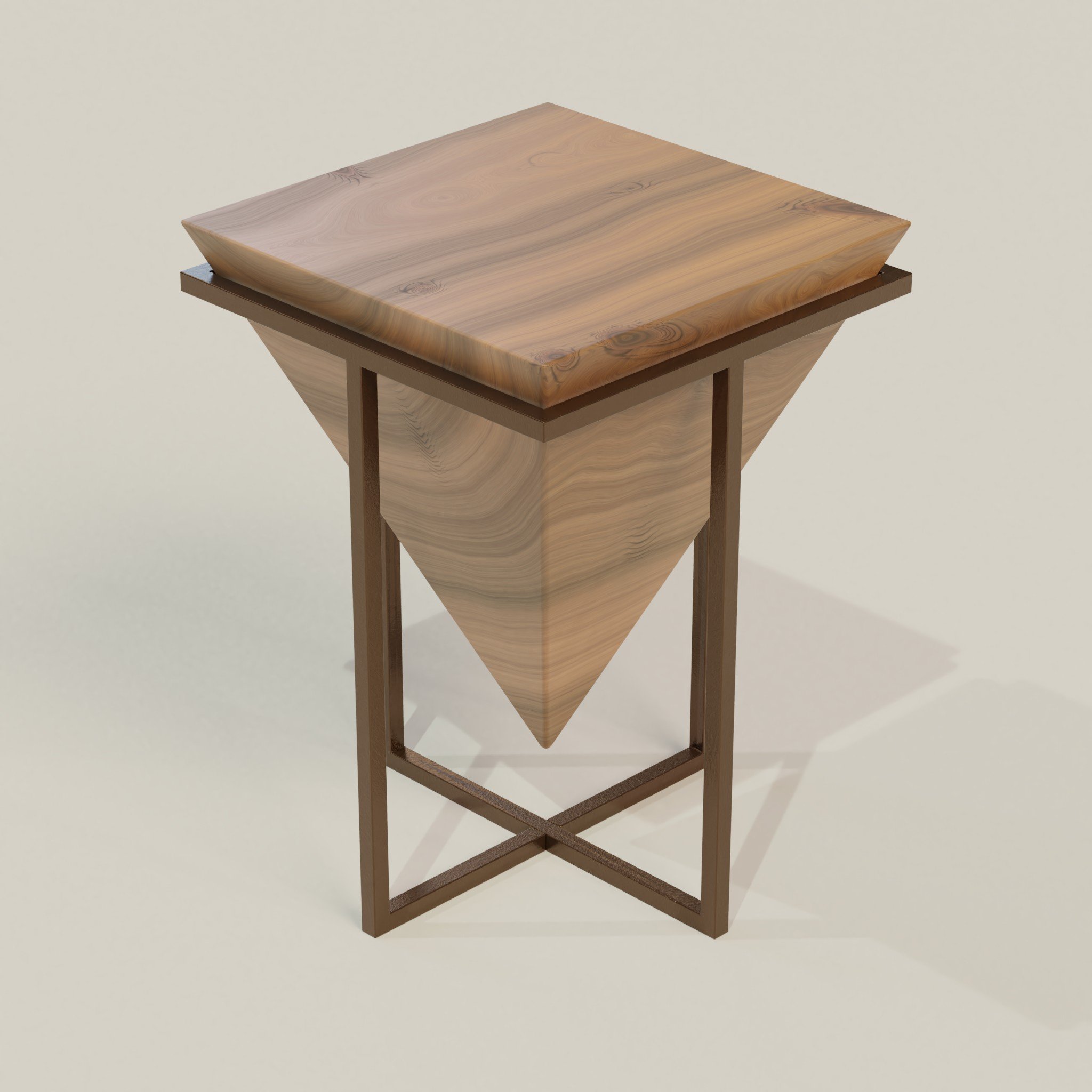 Deveraux End Table | Tables models | BlenderKit