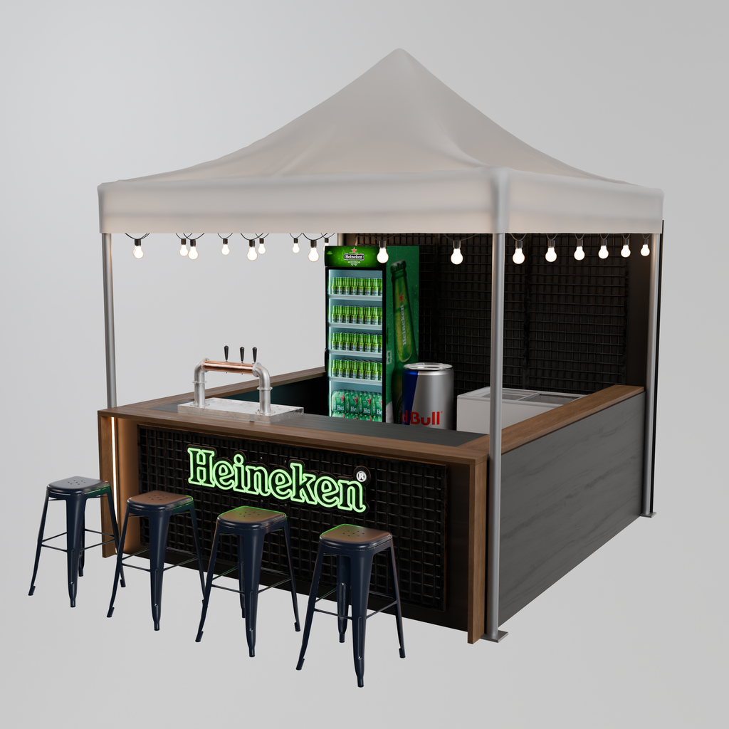 Bar tent | Shopping / Retail models | BlenderKit