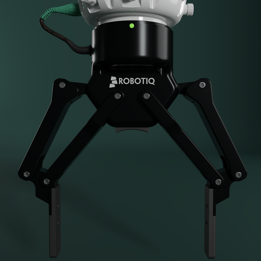 ROBOTIQ 2F140 robot two finger gripper black version | FREE Robotics models | BlenderKit