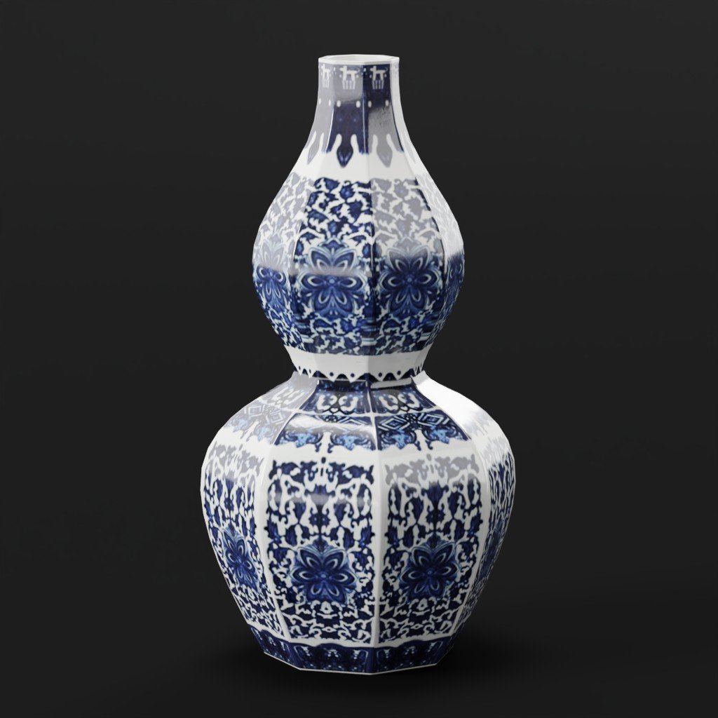 Porcelain Vase | FREE Vases models | BlenderKit