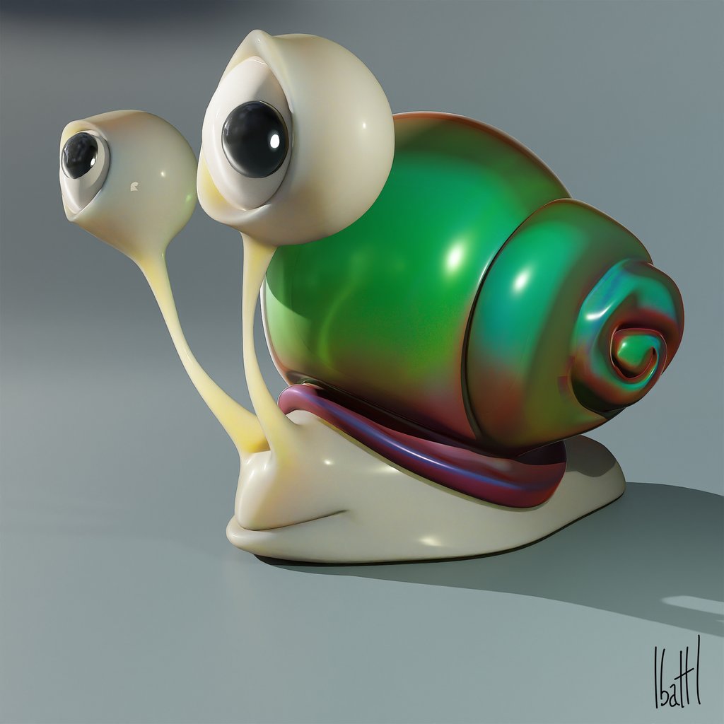 Bugs_Snail | Characters models | BlenderKit