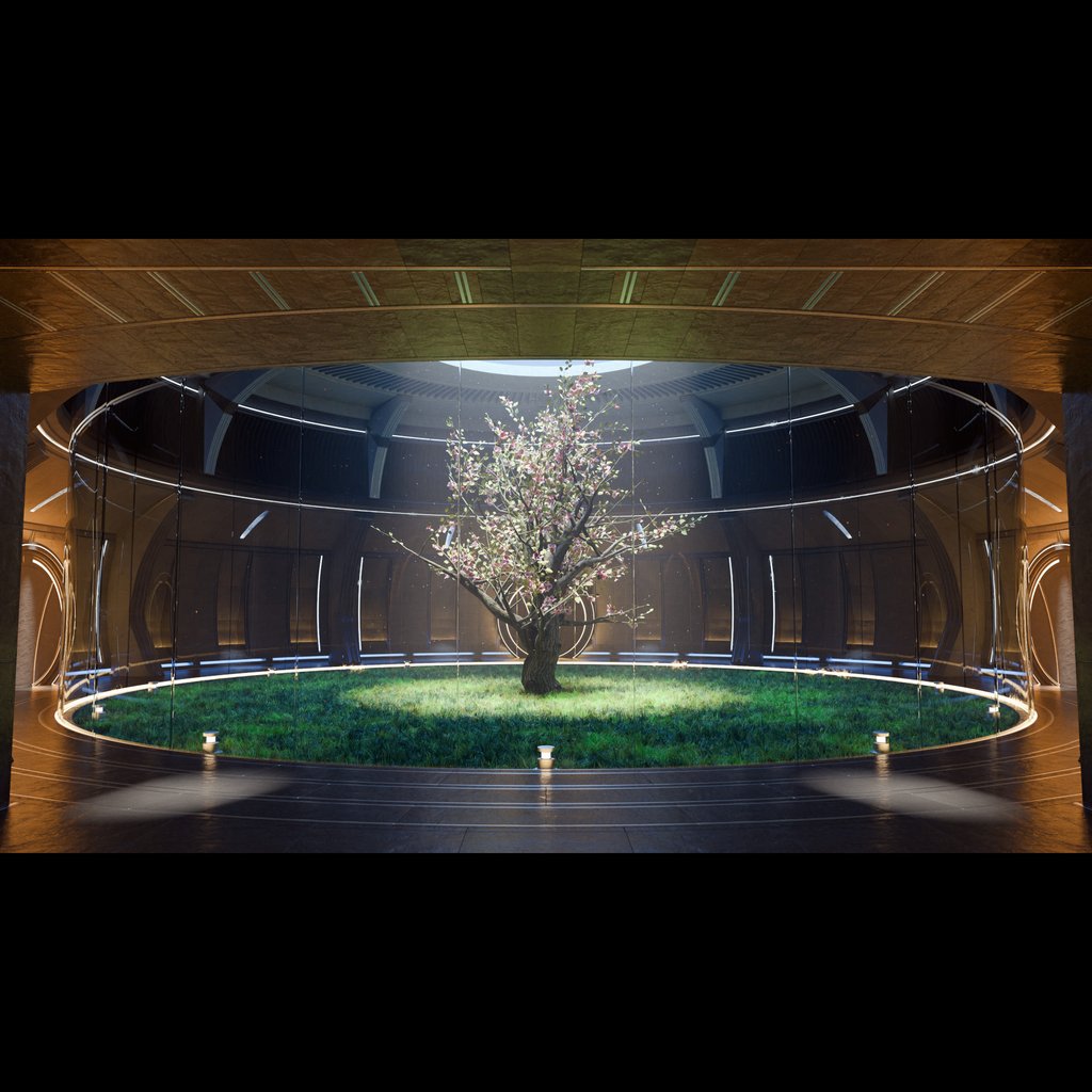 Plantarium - Plant Environment | FREE Sci-fi scenes | BlenderKit