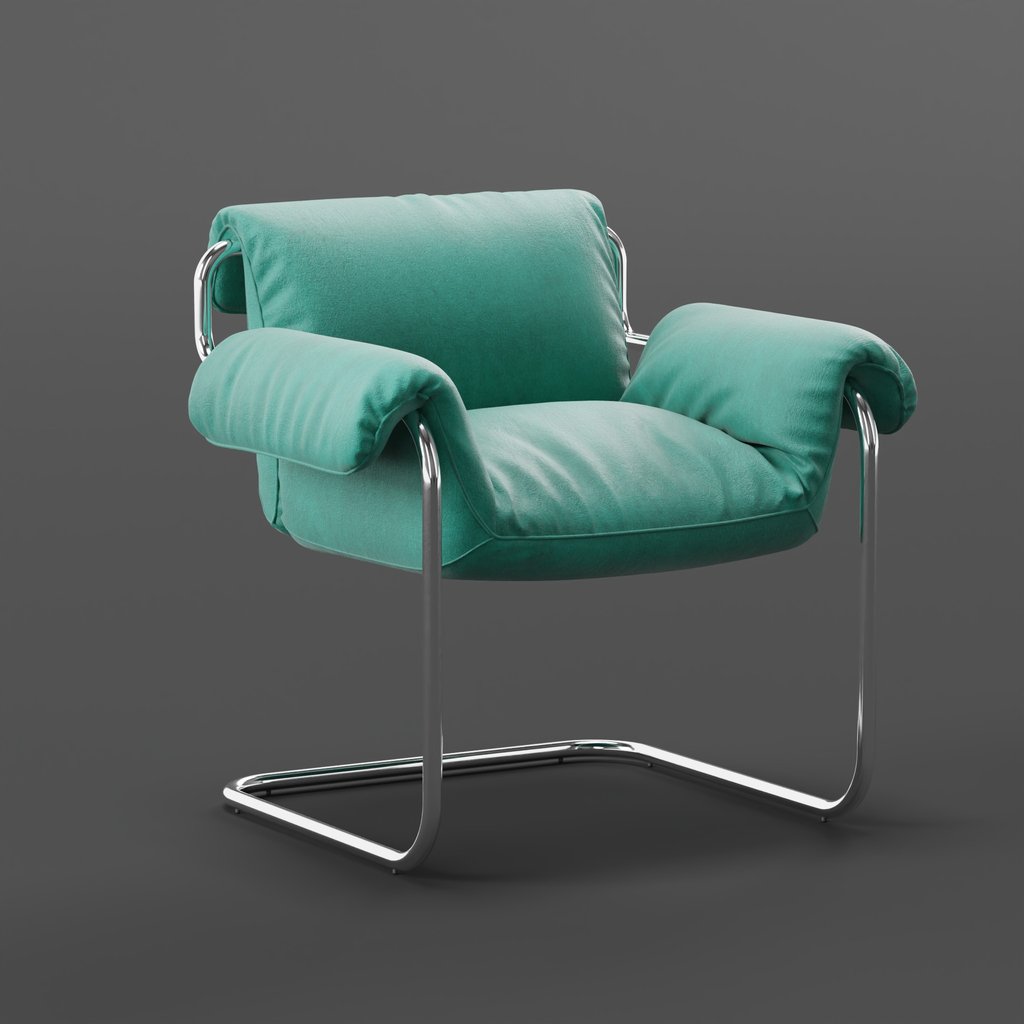 Baxter so Far | Armchairs models | BlenderKit