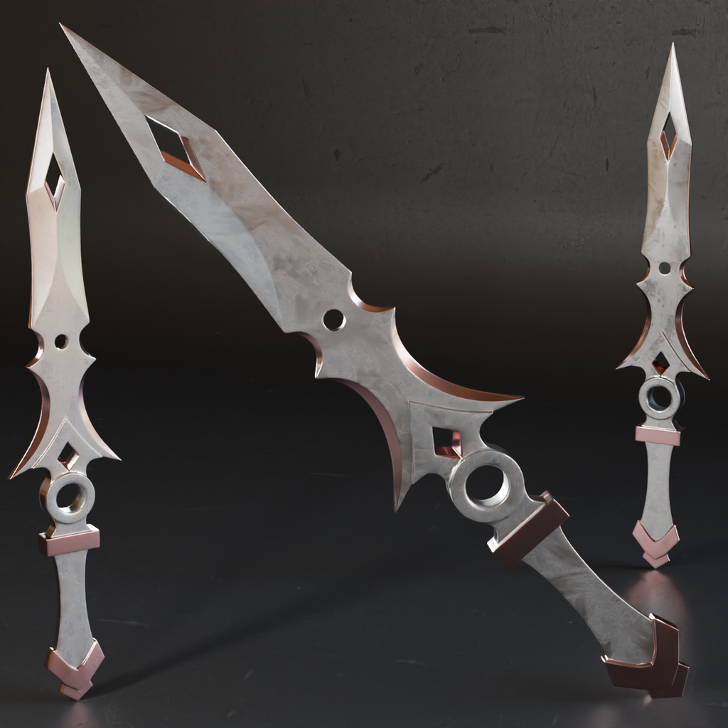 MK BaseMesh Dagger 003 | Historical Weapons models | BlenderKit