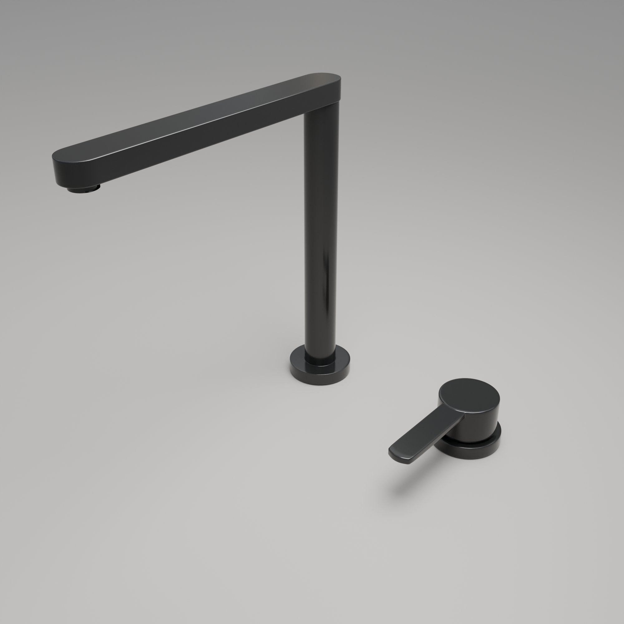 Kitchen tap balck | FREE Kitchen Faucets models | BlenderKit
