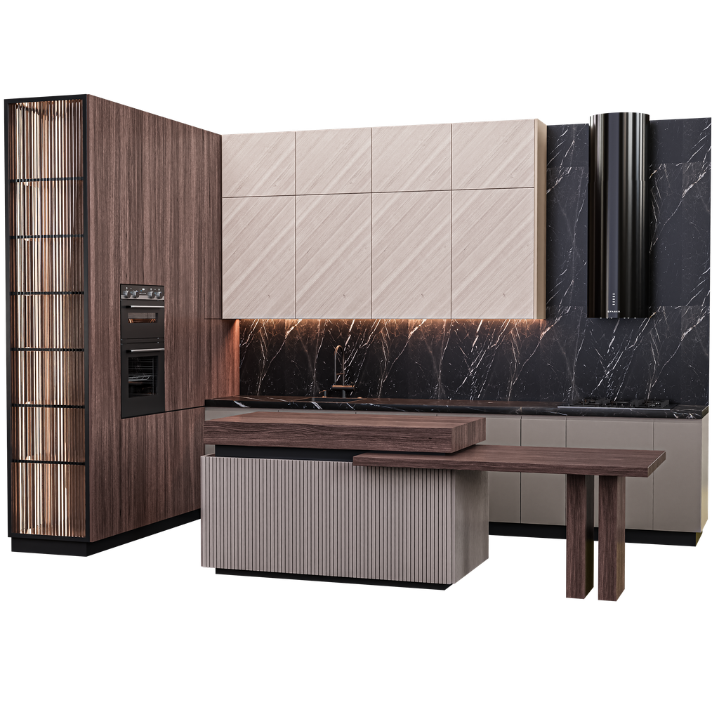 Kitchen modern | Kitchen Sets models | BlenderKit