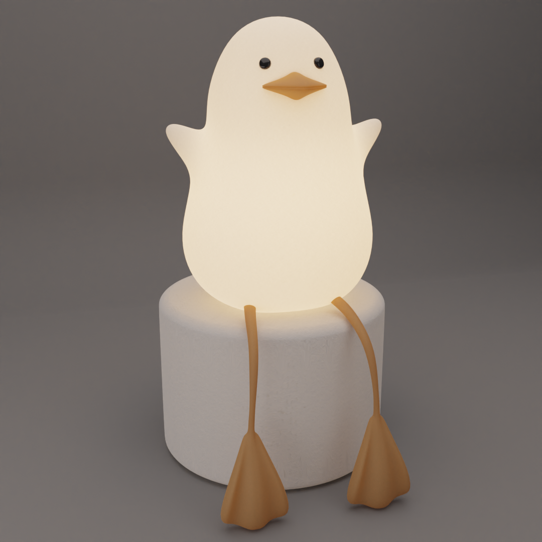 Lamp Duck LED Silicone | Table Lamps models | BlenderKit