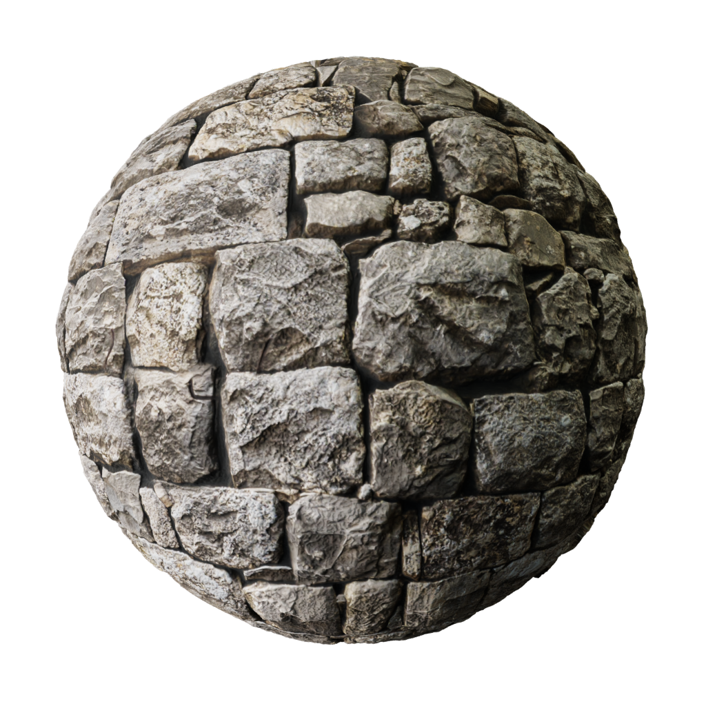 Stone Wall | FREE stone materials | BlenderKit