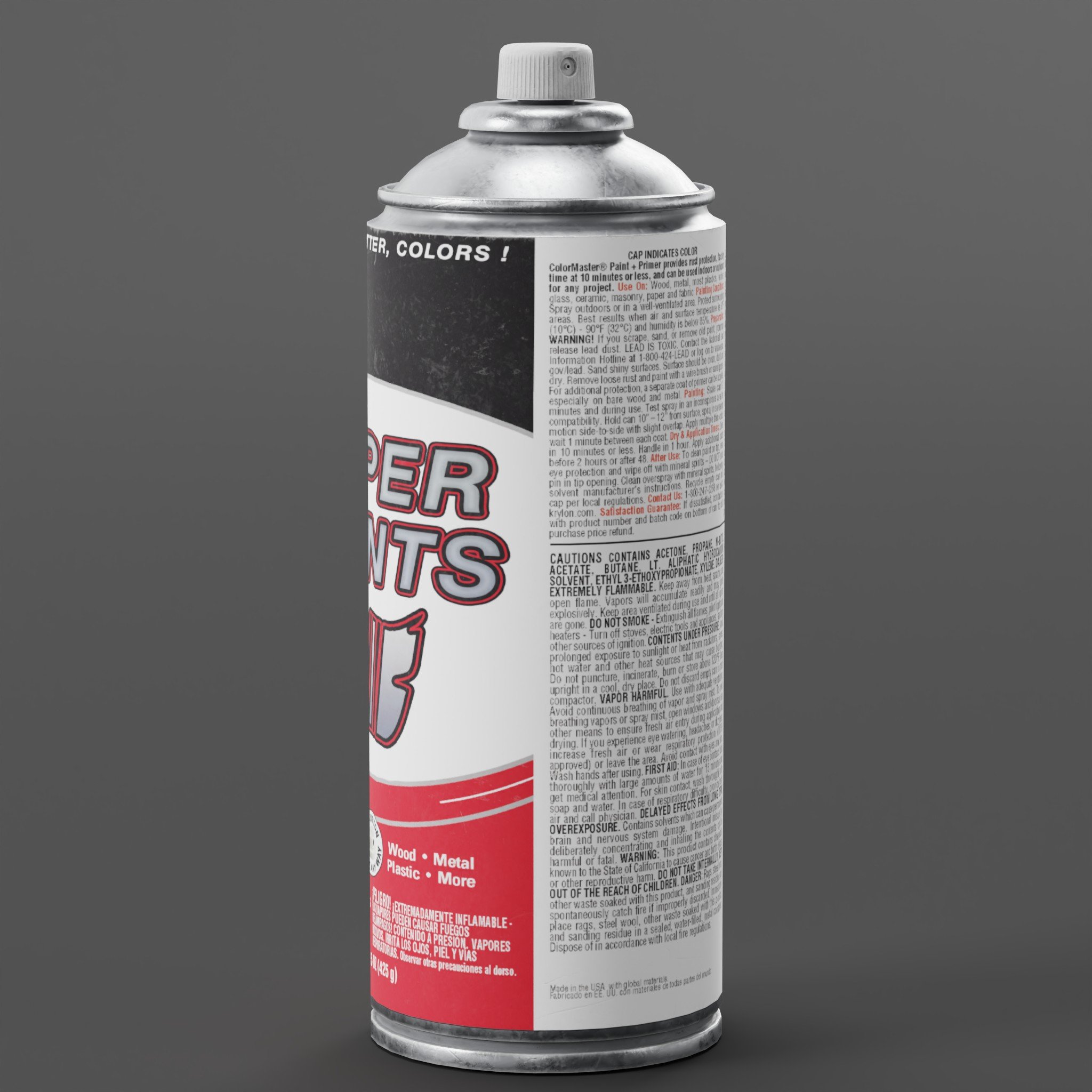 Spray Paint Can | Hobbies & Sports 3D Models models | BlenderKit