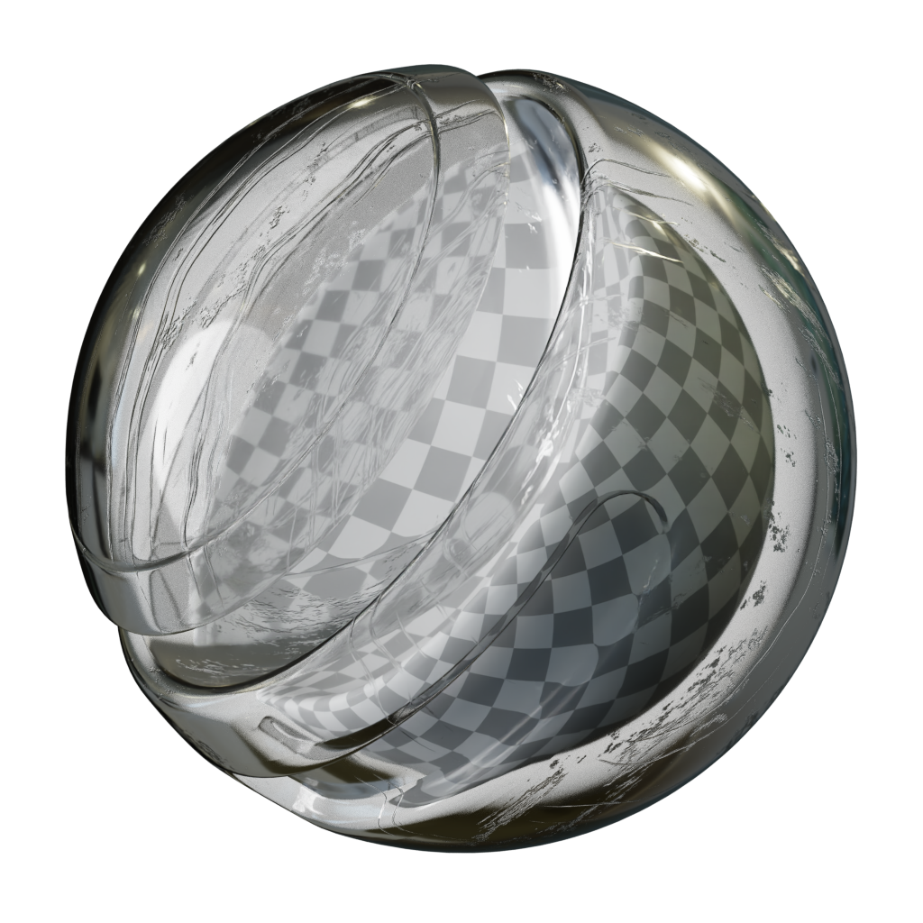 Scratched Glass (Procedural) | FREE glass materials | BlenderKit