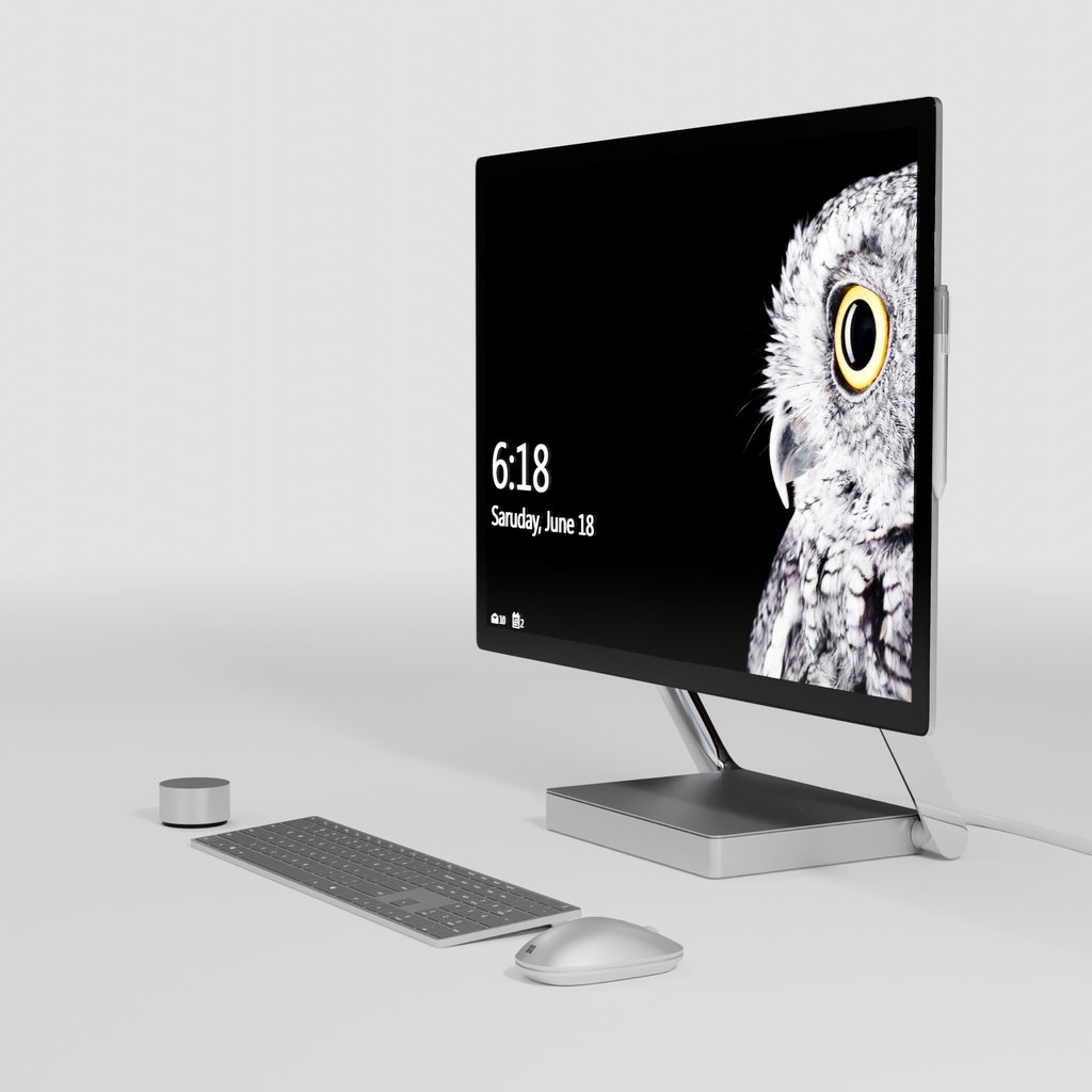 Surfsce Studio 2 Computer | Desktops models | BlenderKit