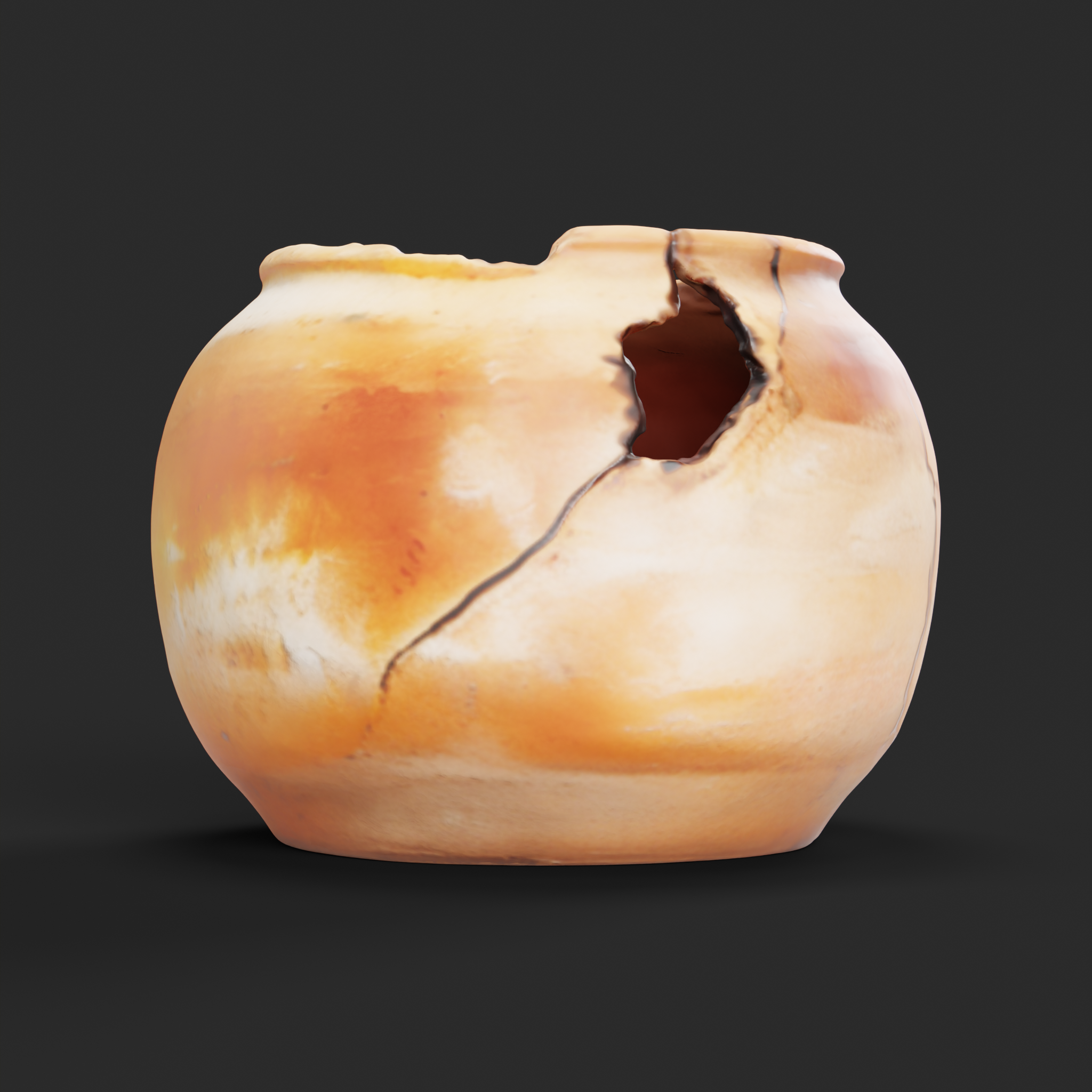 Broken Jar | FREE Vases models | BlenderKit
