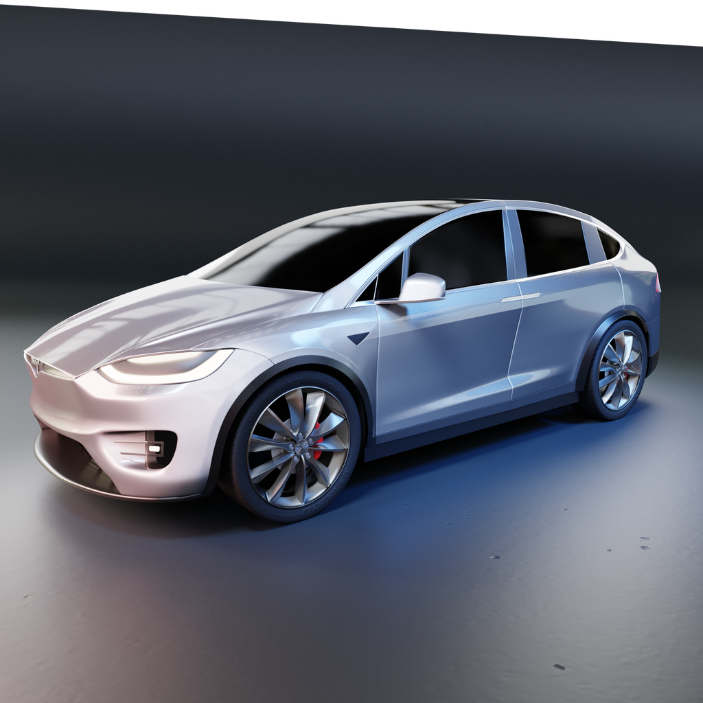 BlenderKit | Download the FREE Tesla Model X model