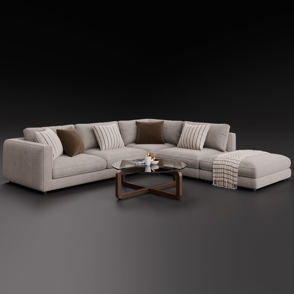Sofa Rendez-Vous | Sofas models | BlenderKit