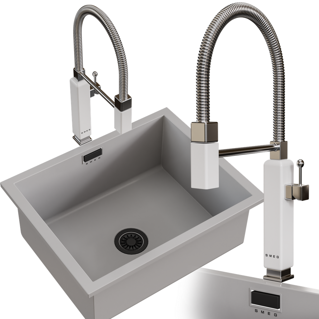 Smeg sink | Kitchen Sinks models | BlenderKit